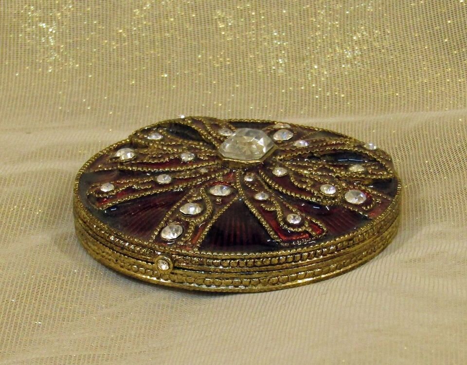 Vintage Monet Double Mirror Compact - Etsy