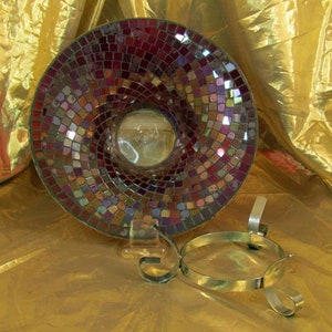 Mosaic Tile Centerpiece Bowl and Stand - Etsy
