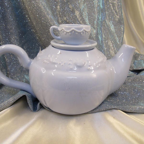 Whimsical Pottery Teapot - Etsy