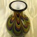 Multi Color Art Glass Vase - Etsy