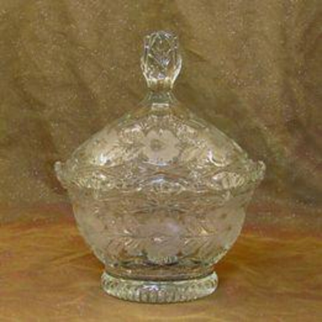 Imperlux Hand Cut Crystal Candy Dish - Etsy
