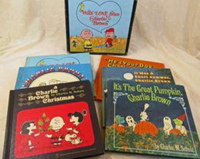 1960's With Love From Charlie Brown Book Set - Etsy