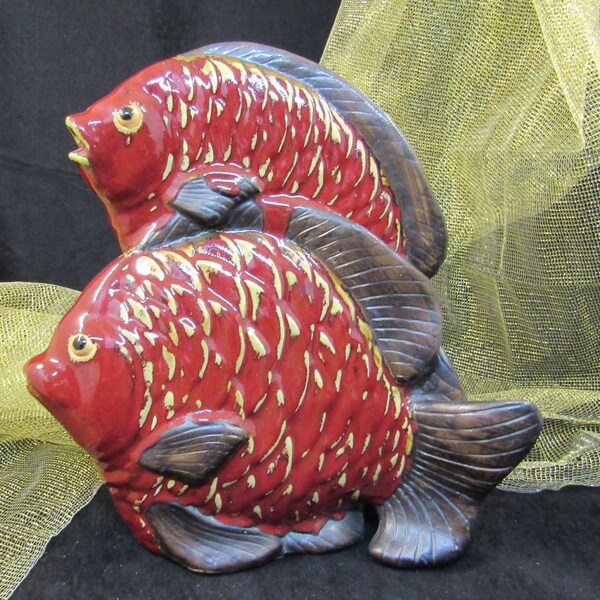 Ceramic Fish Figurine - Etsy
