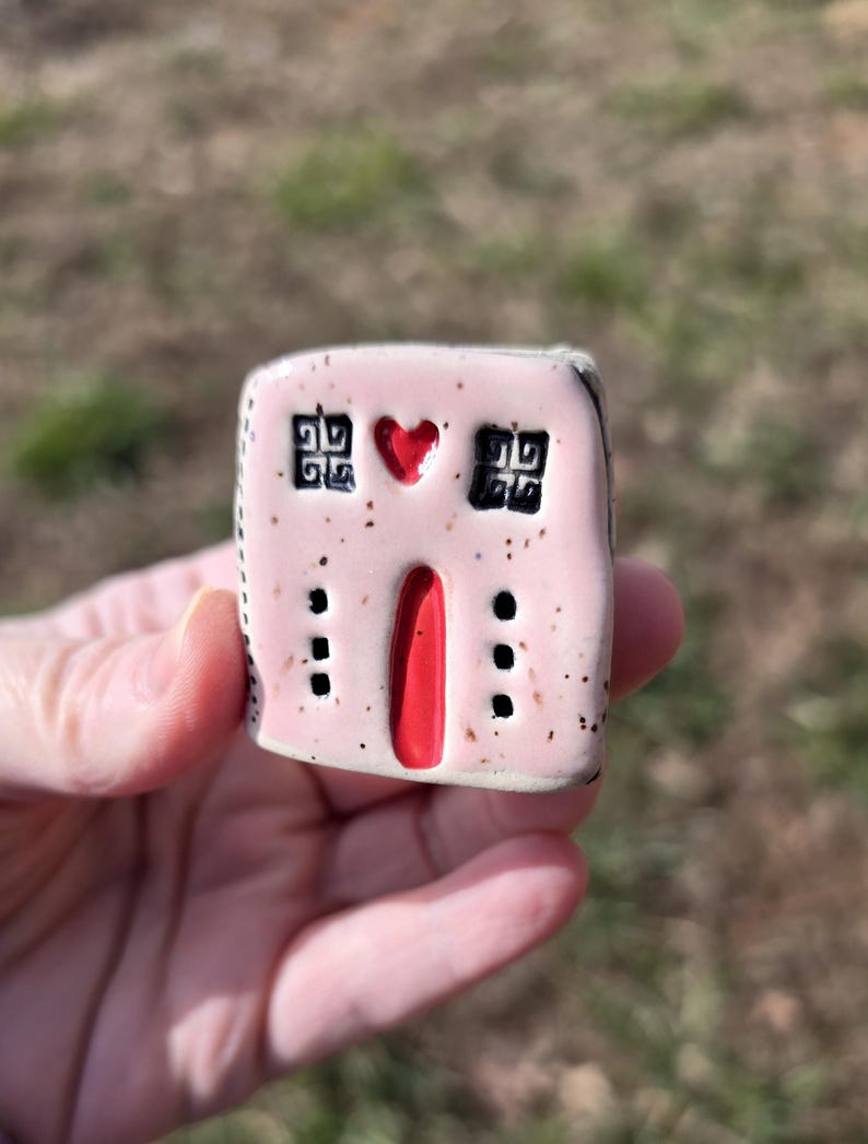 Miniature Ceramic Book Houses, Book Lover Gift, Collectable Art ...