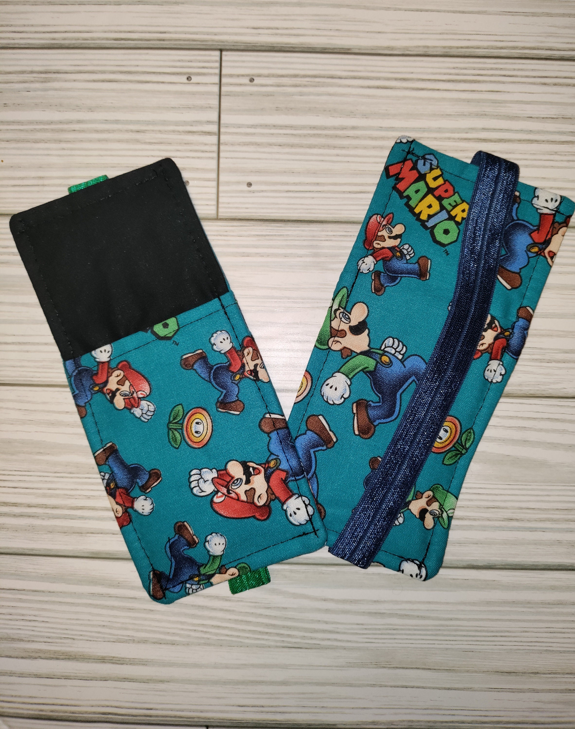 Bookmark Made With Lisenced Super Mario Fabrics, Corner Bookmarks ...