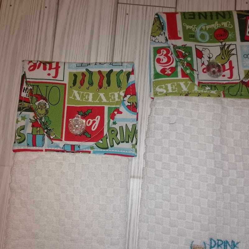 Grinch Towels - Etsy