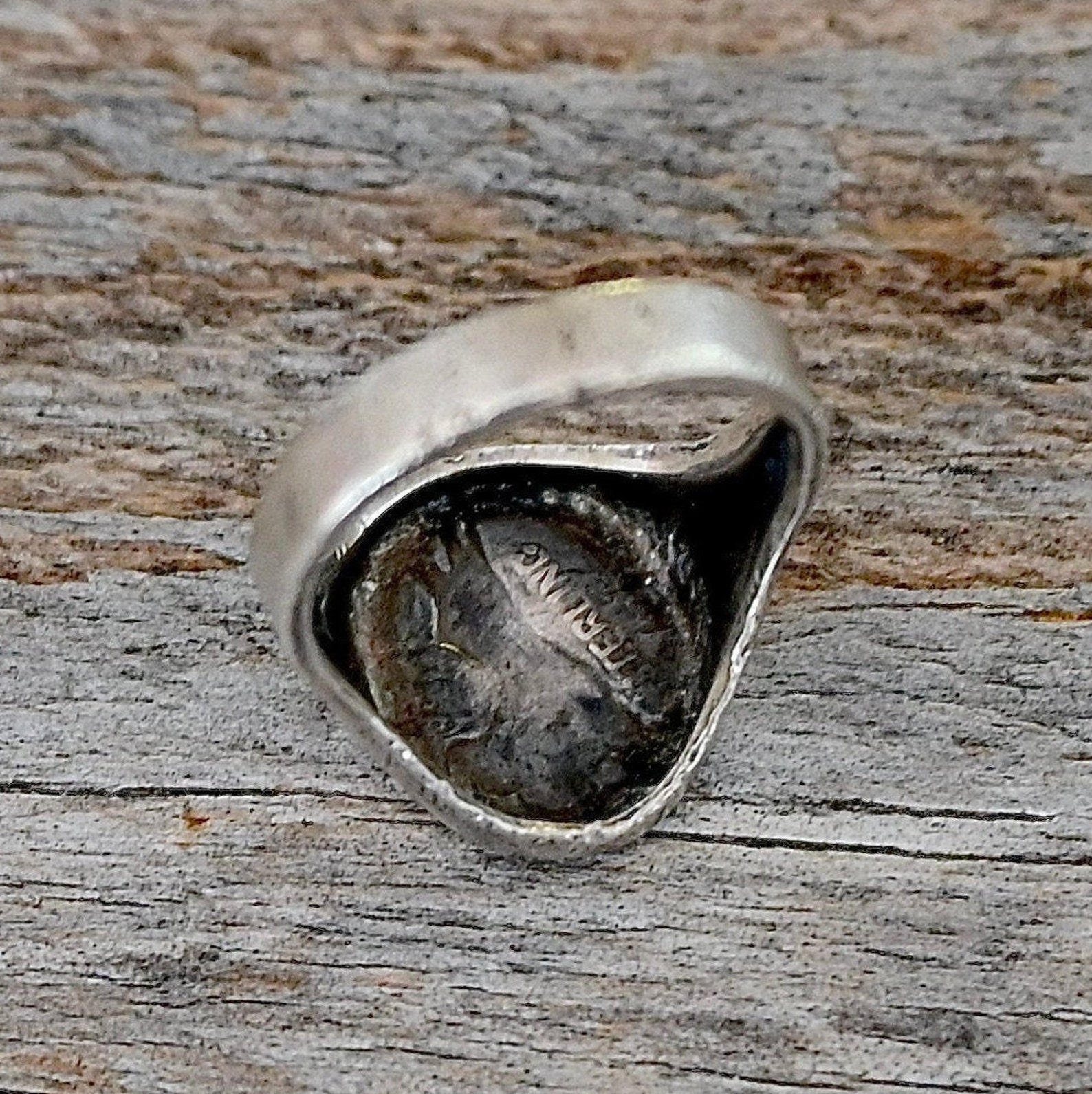 Buy Vintage Roy Rogers Ring / Size 4.5 Sterling Silver by Sears Roebuck ...