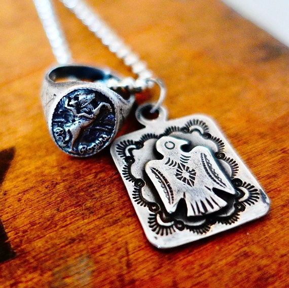 Vintage Roy Rogers Ring / Size 4.5 Sterling Silver by… - Gem