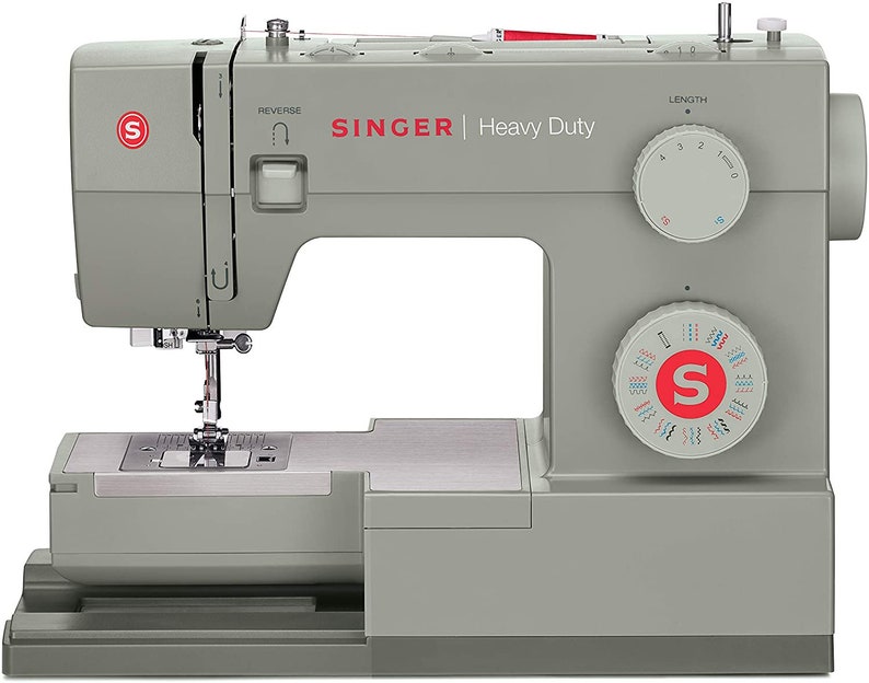 Singer 4452 Heavy Duty Sewing Machine: 32 Stitches, Metal Frame, Needle ...