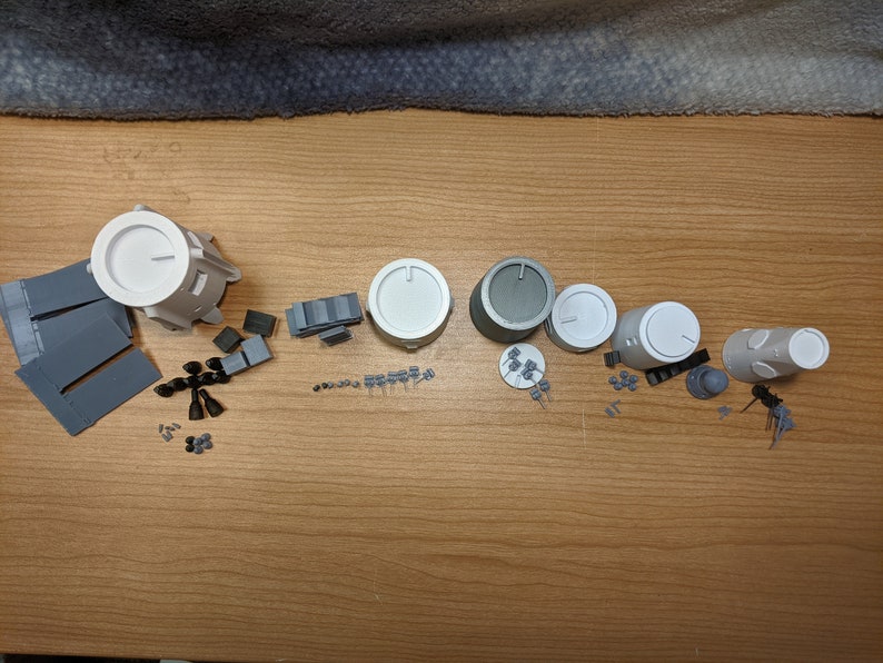 1:350 USSF Alan Shepard Kit - Etsy