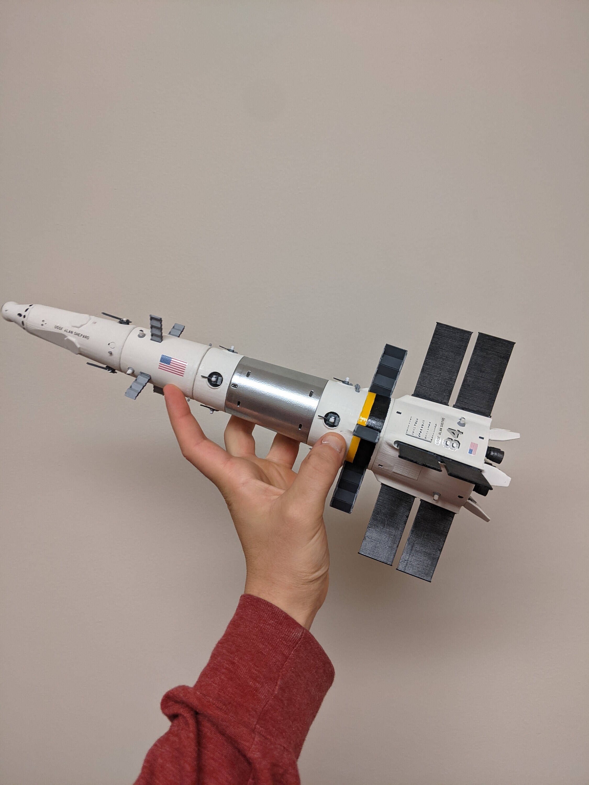 1:350 USSF Alan Shepard Kit - Etsy Australia