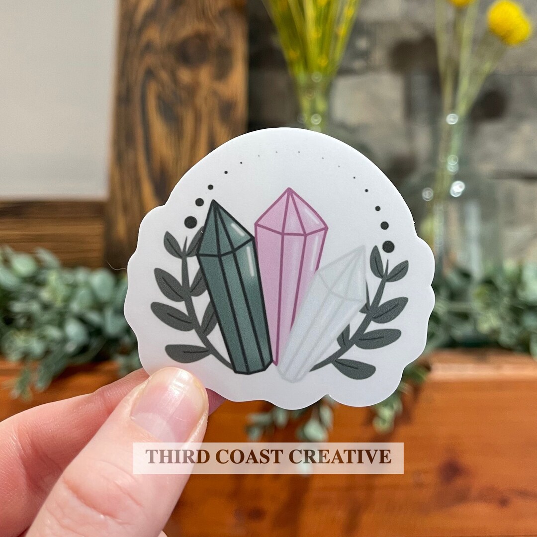 Crystal Sticker / Boho Sticker / Waterproof Stickers Dishwasher Proof ...