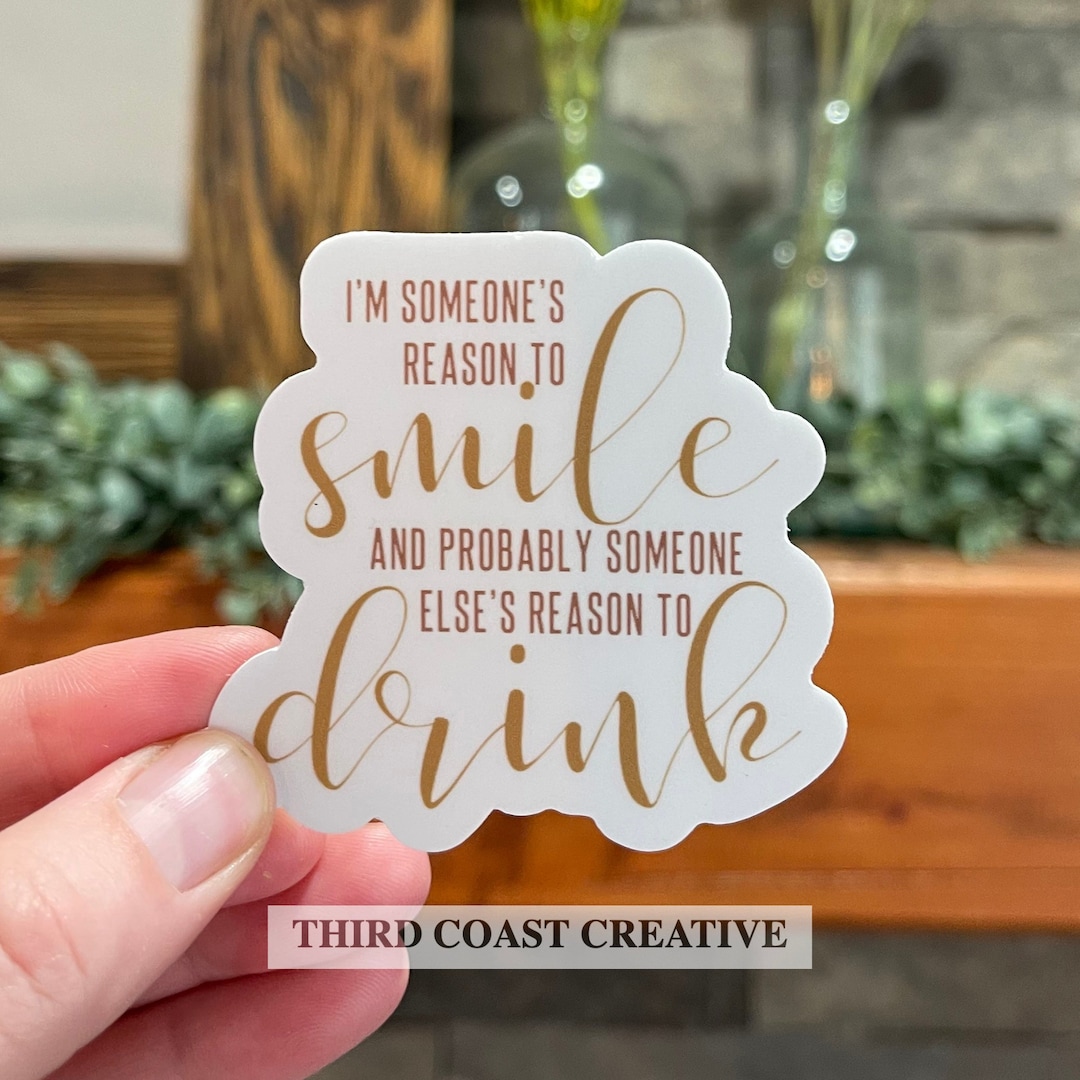 Funny Friend Sticker / Funny Alcohol Sticker / Durable Sticker ...