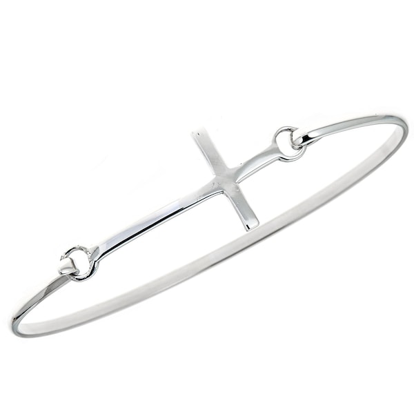 Cross Bangle - Etsy