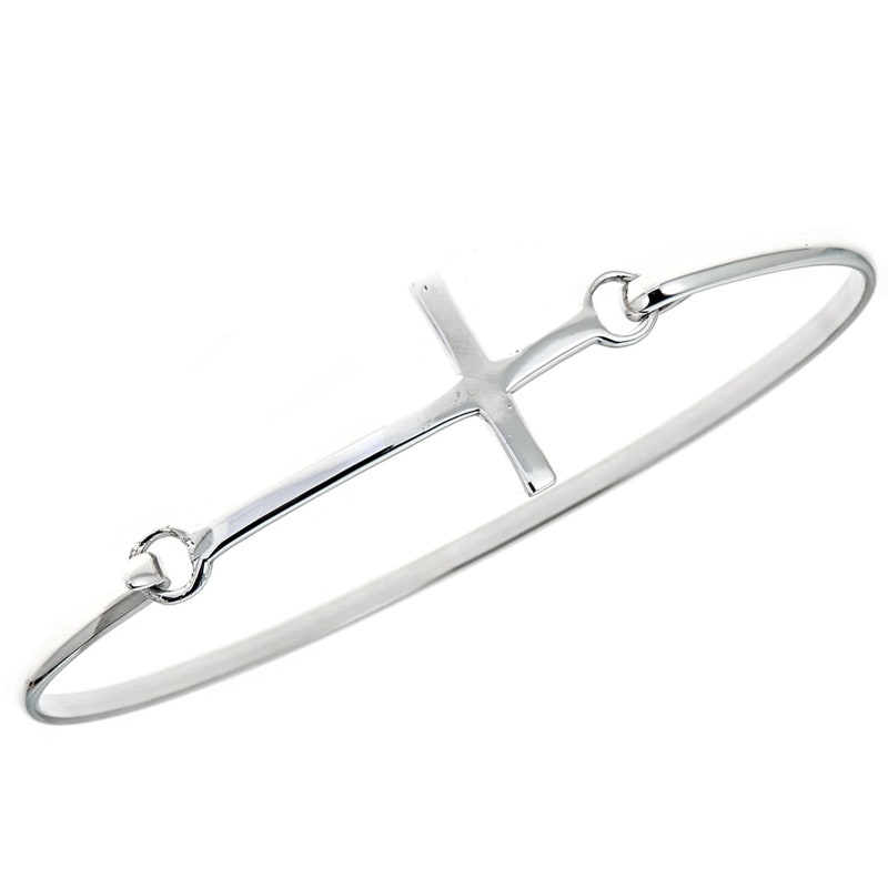 Cross Bangle - Etsy