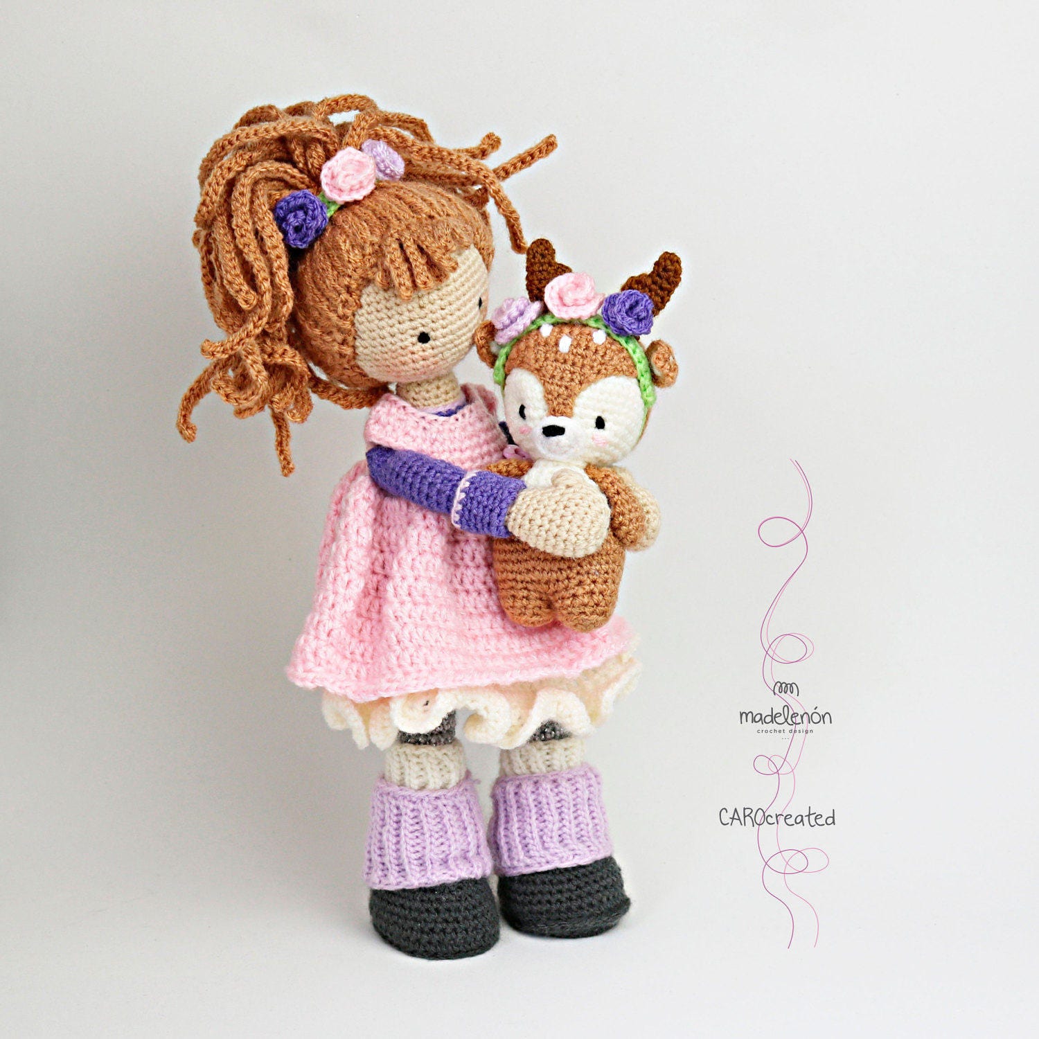 Doll Mia & Deer Layla - Etsy UK