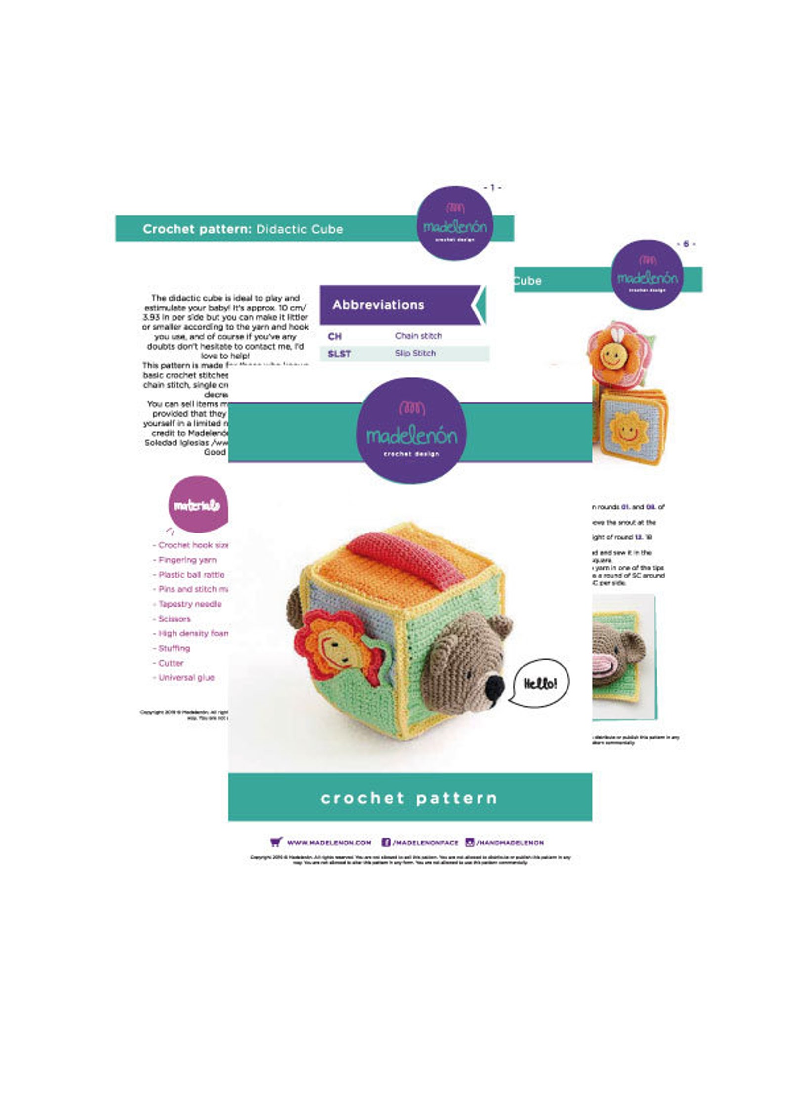 Didactic Cube | Etsy