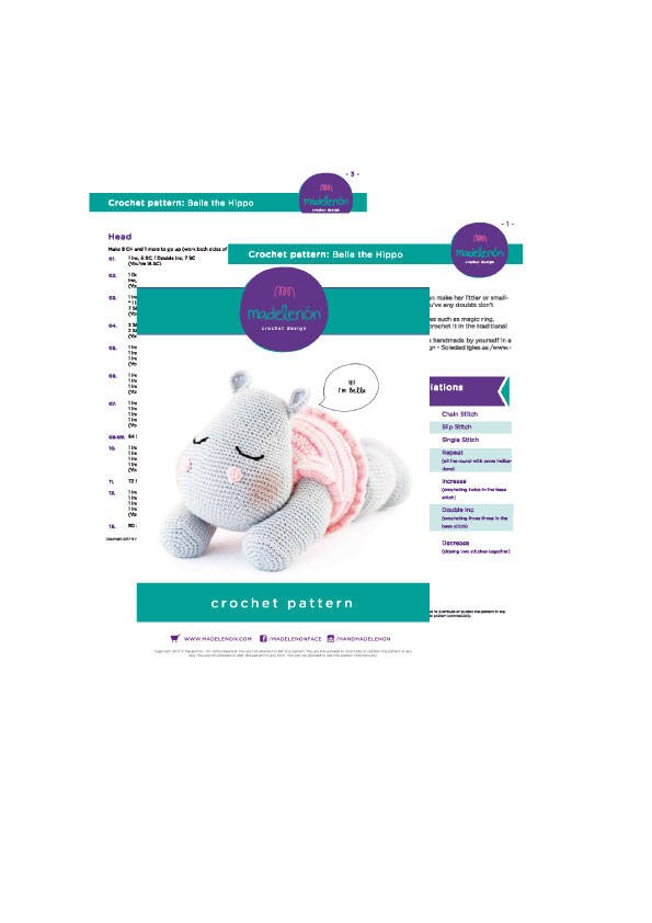 Bella Hippo - Etsy