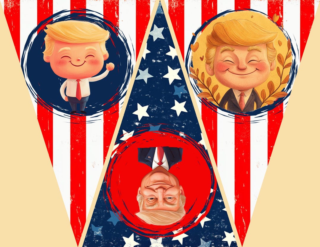 Buy Donald Trump Inauguration Day Party Banners / Bunting / Labels ...
