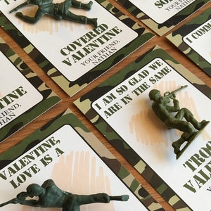 Kids Army Valentine Cards, Army Valentines Day Cards, Add Army Men ...