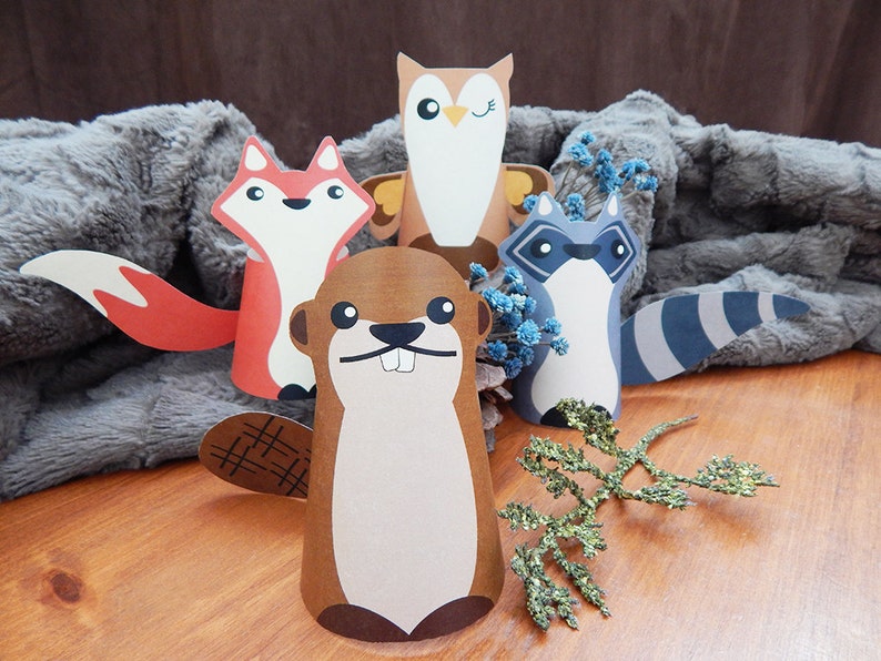 Woodland Animals Decorations Theme Forest Animals | Etsy