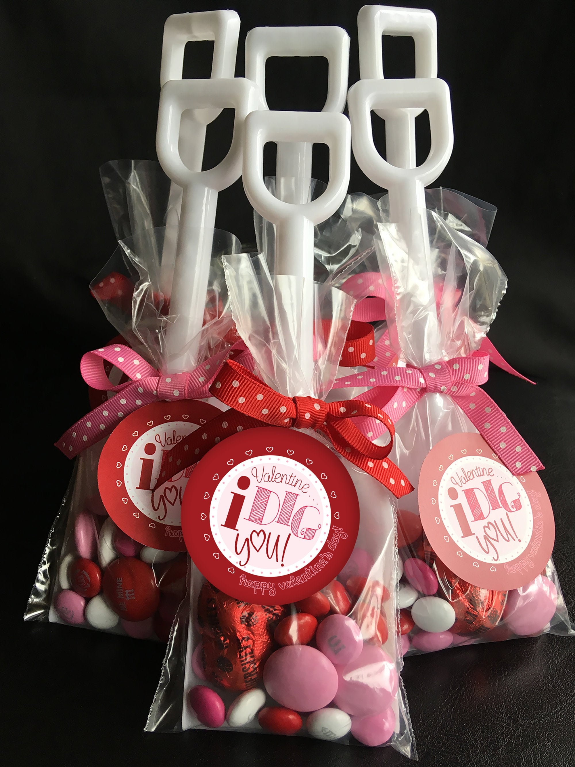 I Dig You Valentines Printable Valentine's Day Label Kids - Etsy