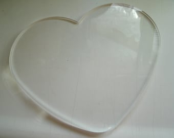 Acrylic Hearts | Etsy