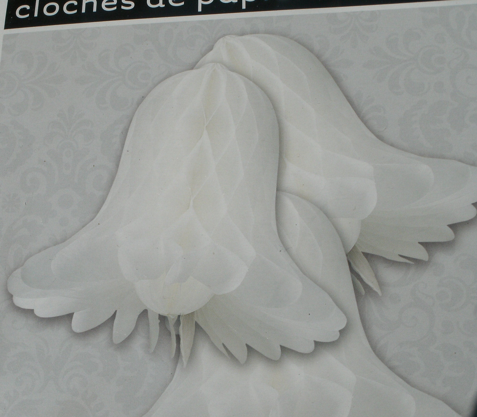 Unique Honeycomb Paper Wedding Bells/3 Count/9 Inches - Etsy