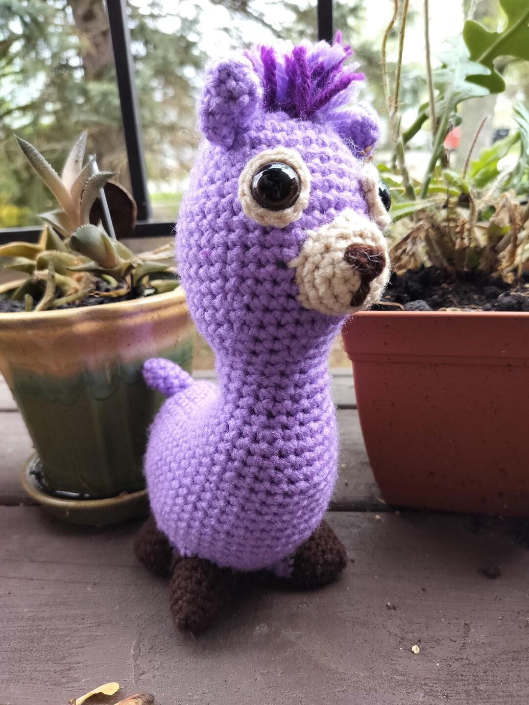 Cute Crocheted Alpaca Llama Plushie Handmade - Etsy