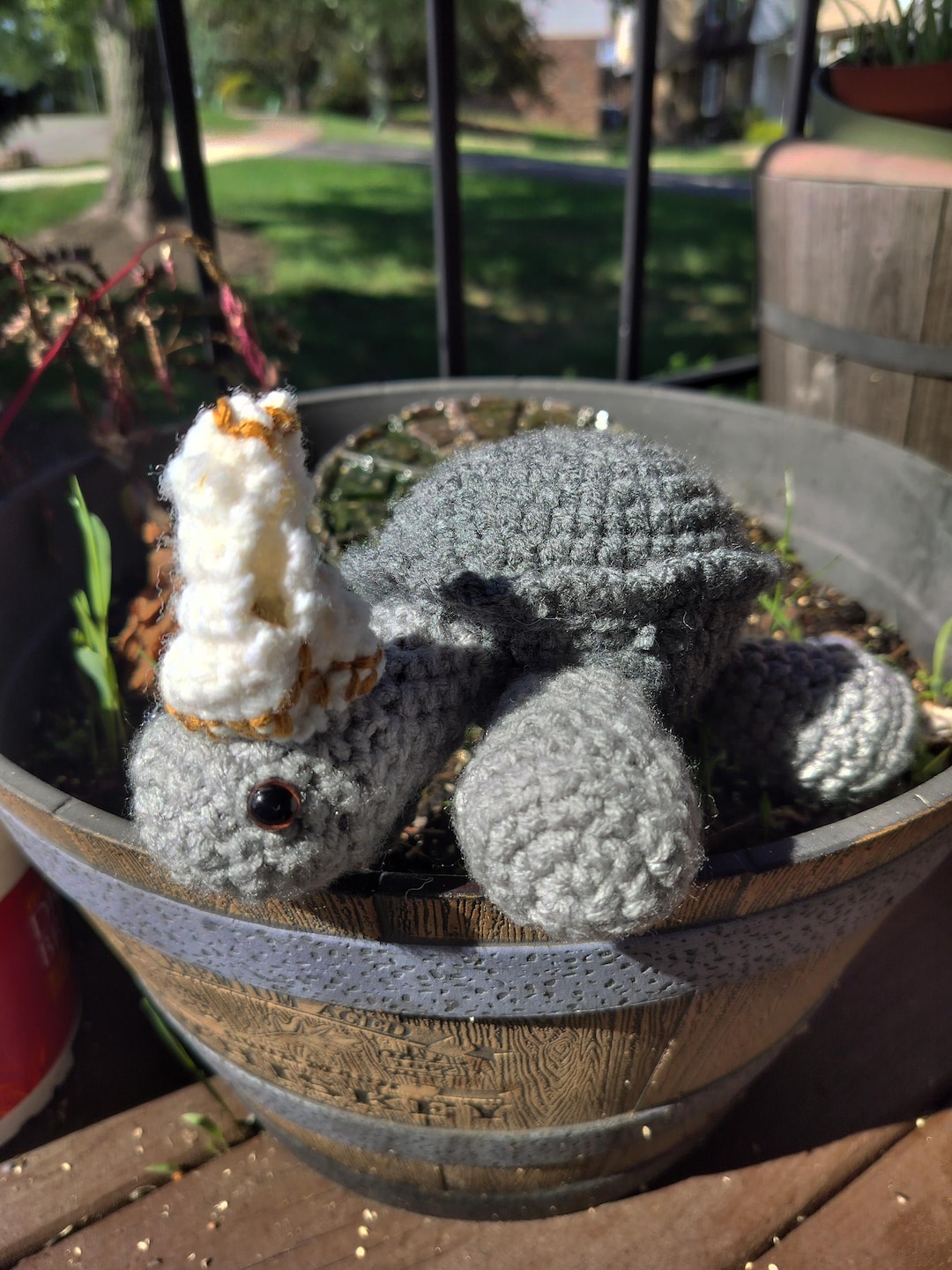 Pope Turtle Handcrafted Crochet Plushie - Etsy