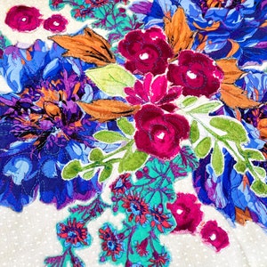 Floral Fabric Collage/collage Bouquet - Etsy