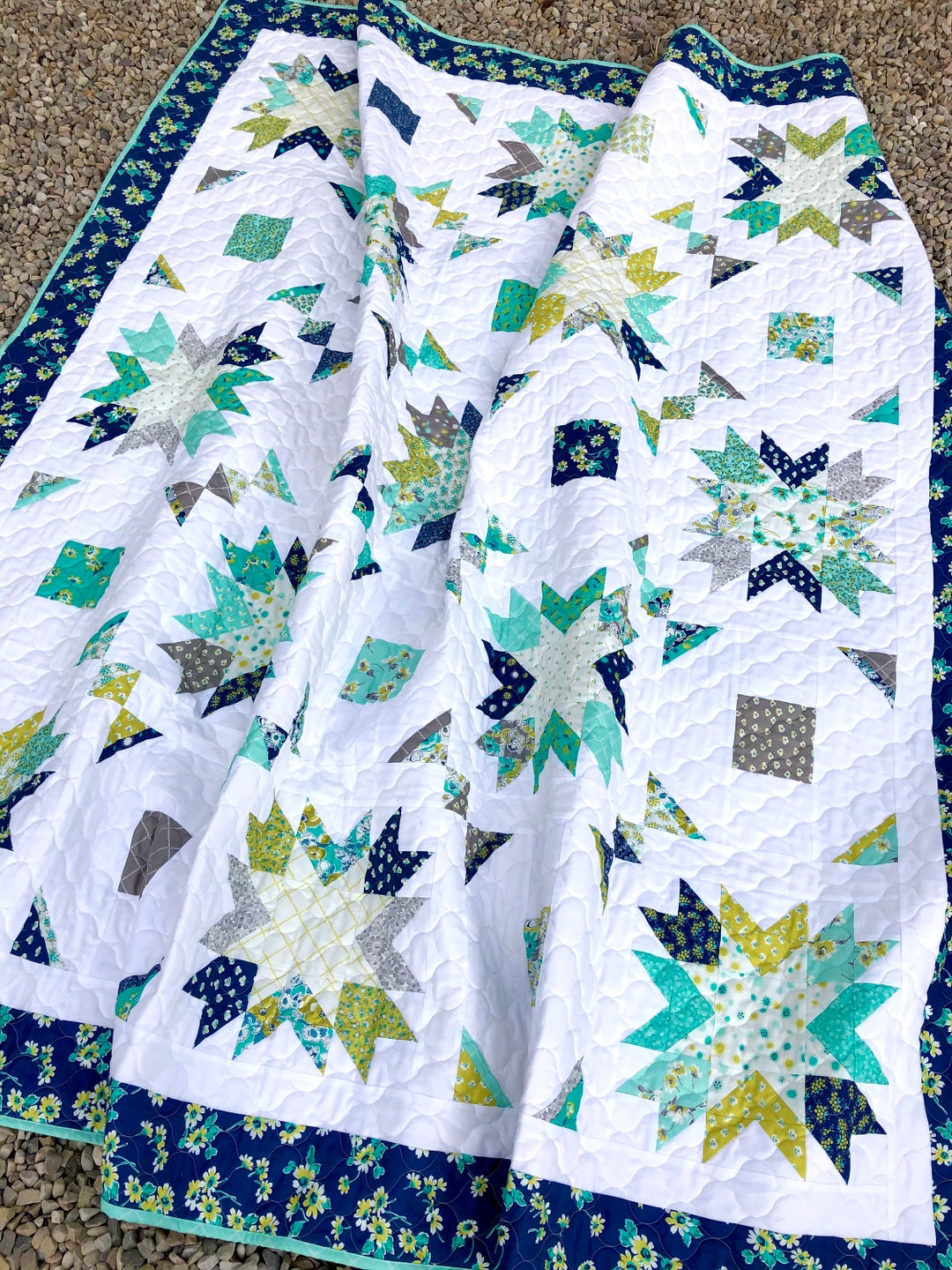 Gemstone Quilt Pattern PDF - Etsy
