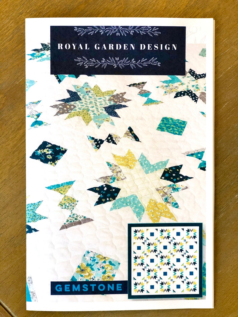 Gemstone Quilt Pattern PDF - Etsy