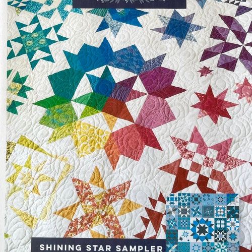 Shining Star Sampler Quilt Patten Paper Copy | Etsy