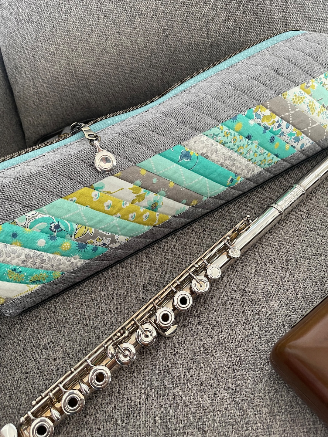 Flute Case/quilted Flute Bag - Etsy