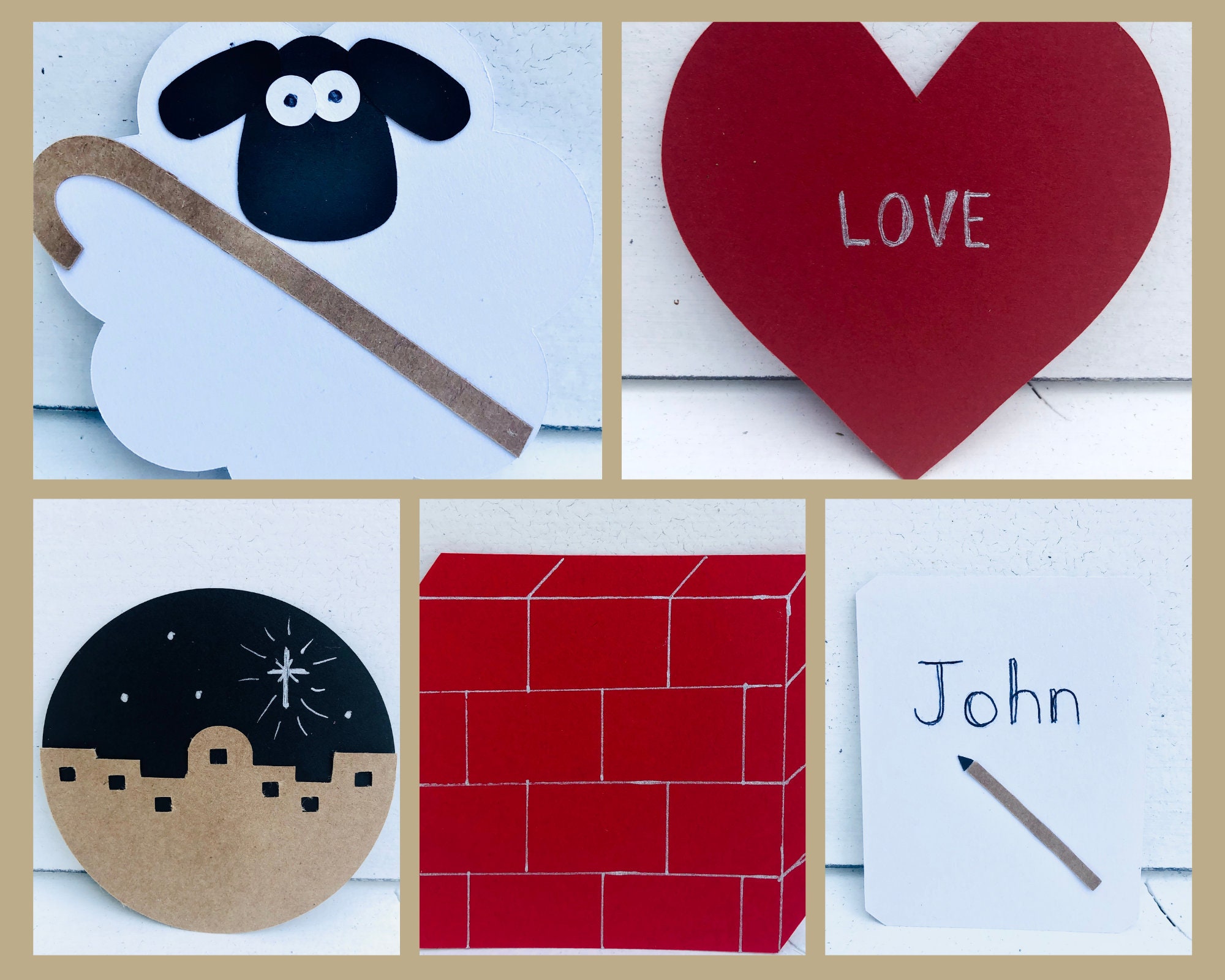 Jesse Tree Ornament KITS - Etsy