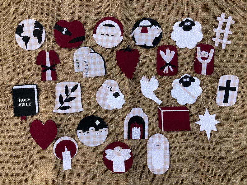 Jesse Tree SVG Cut Files and Guide - Etsy