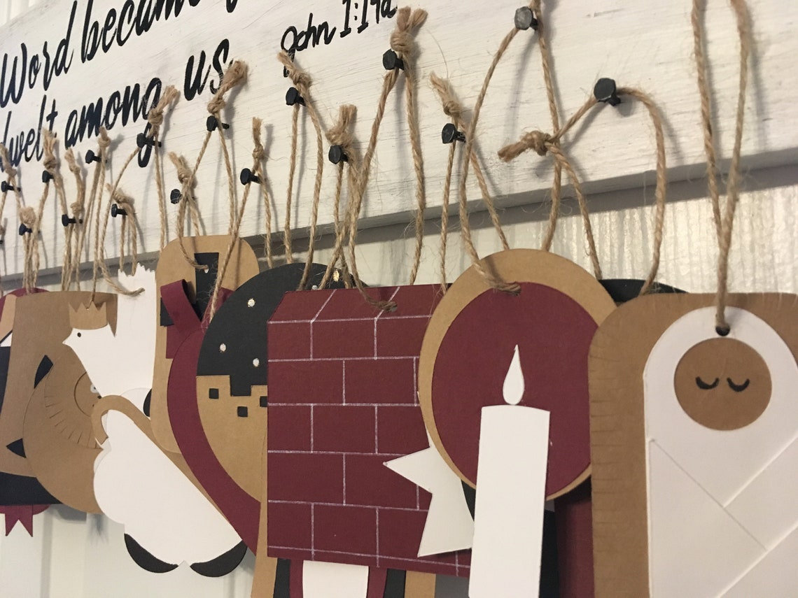 Jesse Tree SVG Cut Files and Guide - Etsy