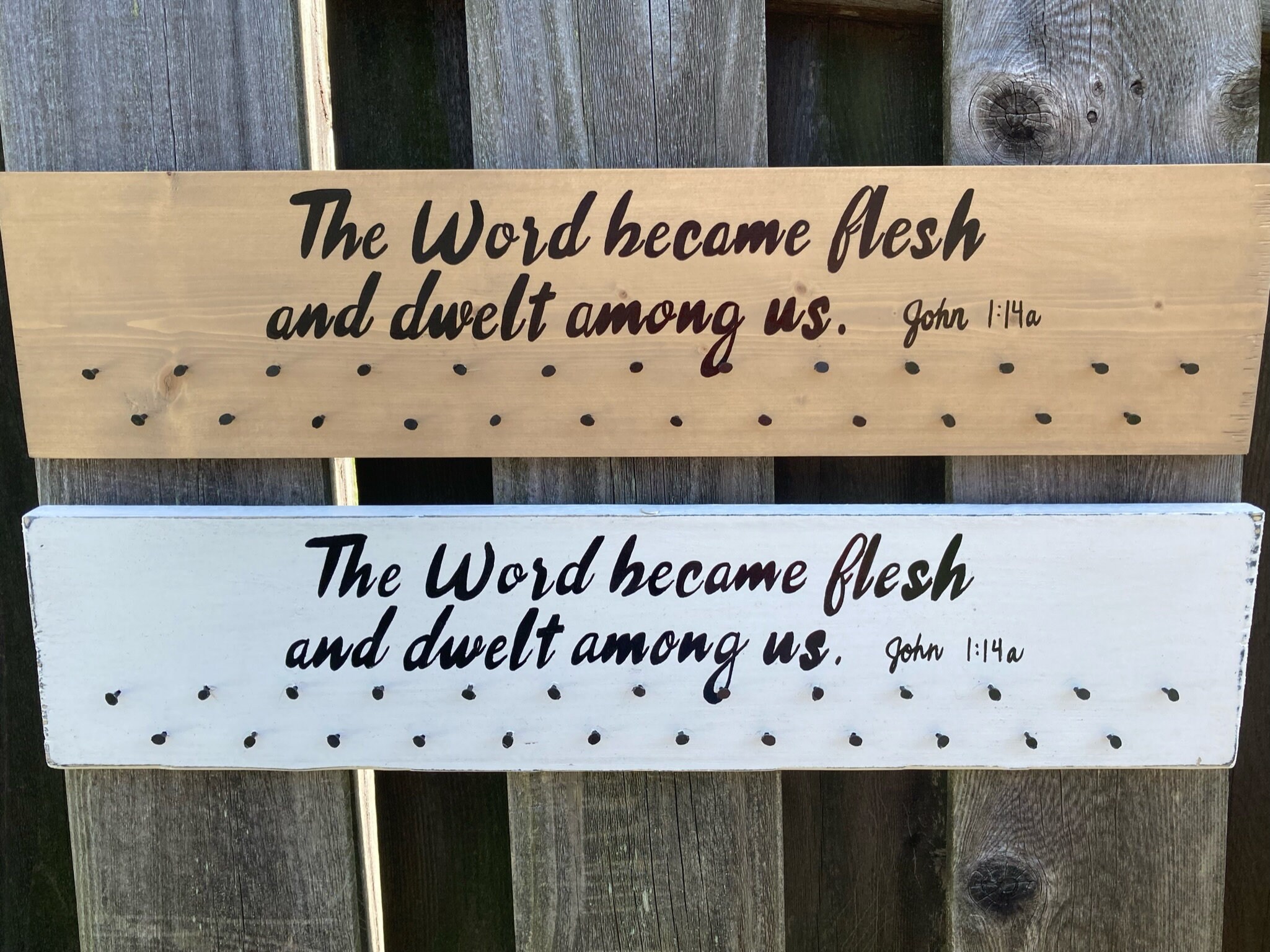 Jesse Tree Ornament Wall Display - Etsy