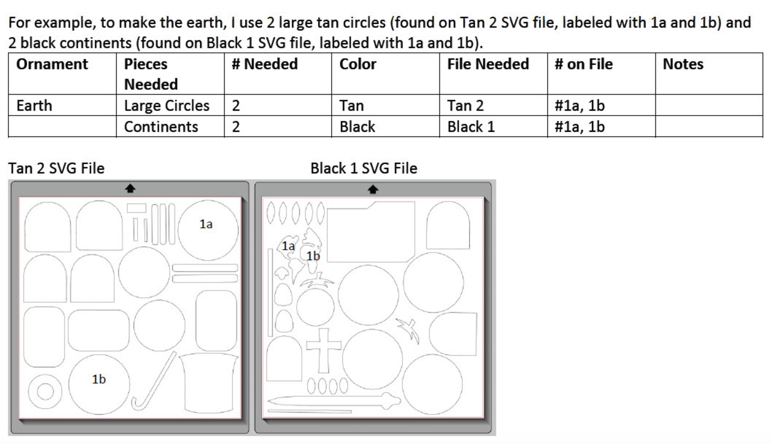 Jesse Tree SVG Cut Files and Guide - Etsy