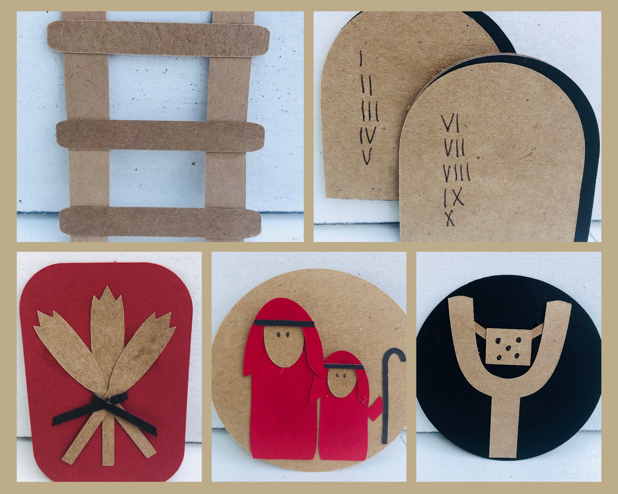 Jesse Tree Ornament KITS - Etsy