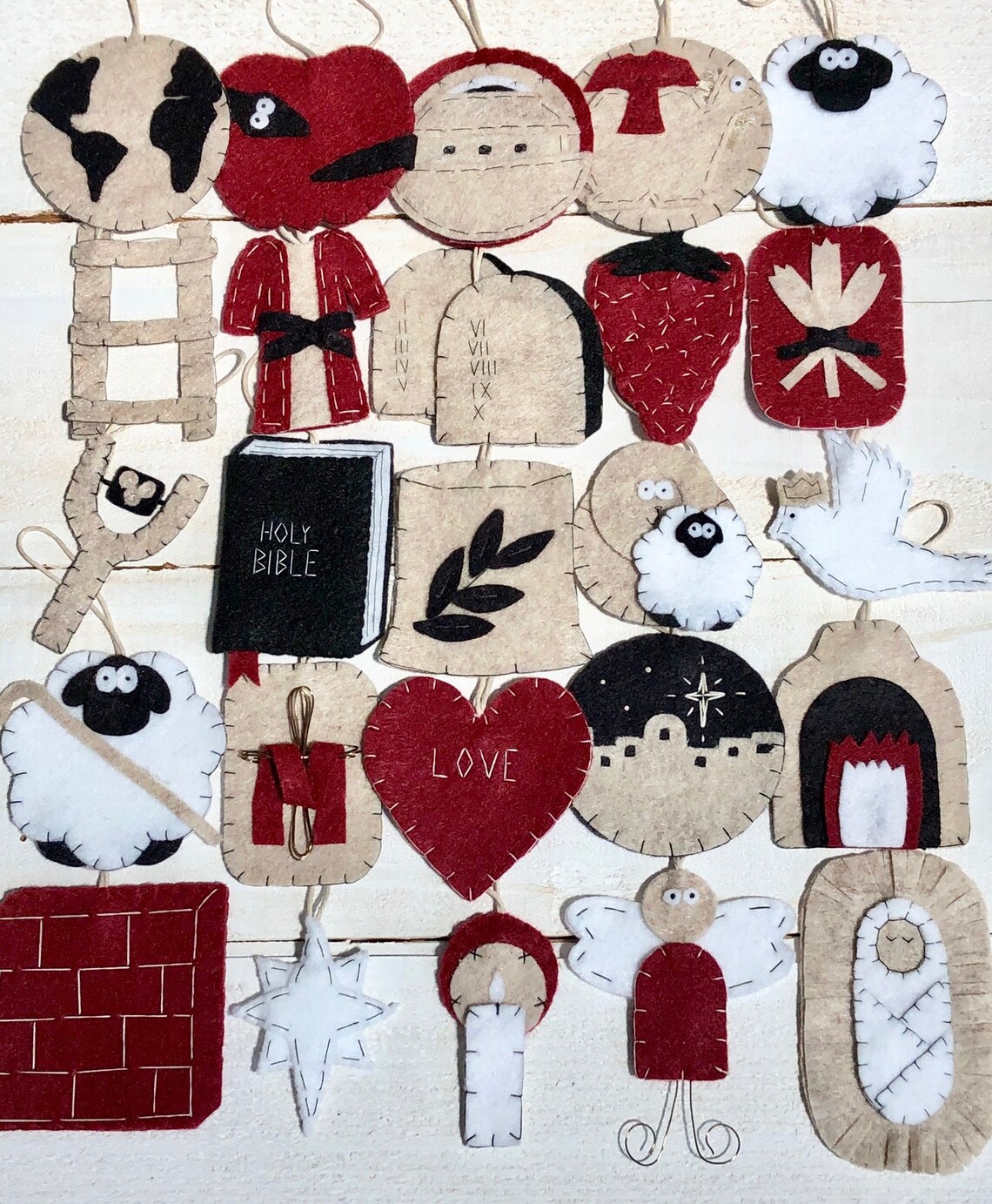 Jesse Tree SVG Cut Files and Guide - Etsy