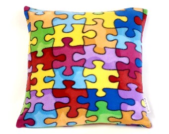 Jigsaw Puzzle Pillow Pattern - Etsy
