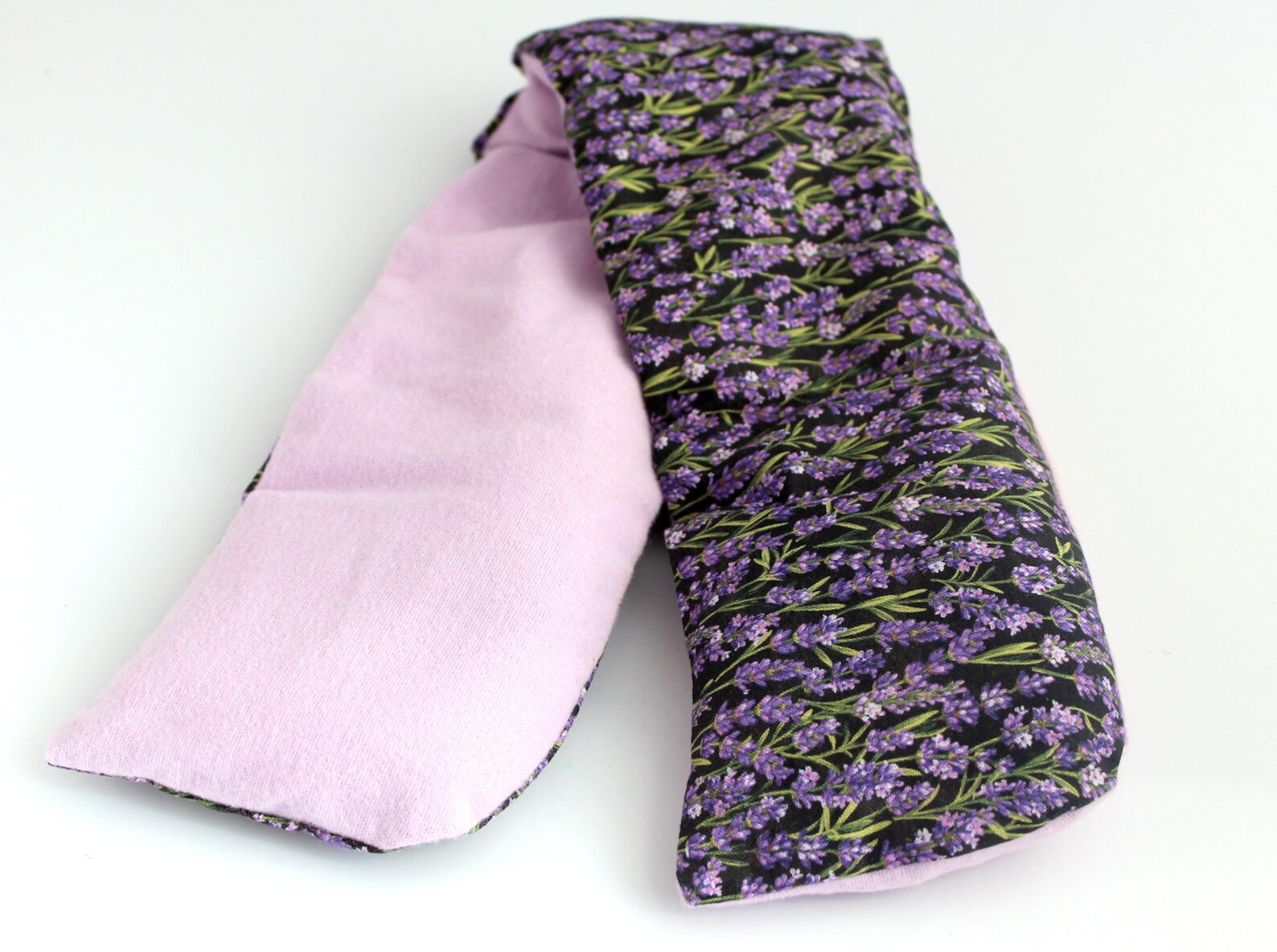 Relaxing Lavender Neck Pillow Purple Lavender Print Embroidery ...