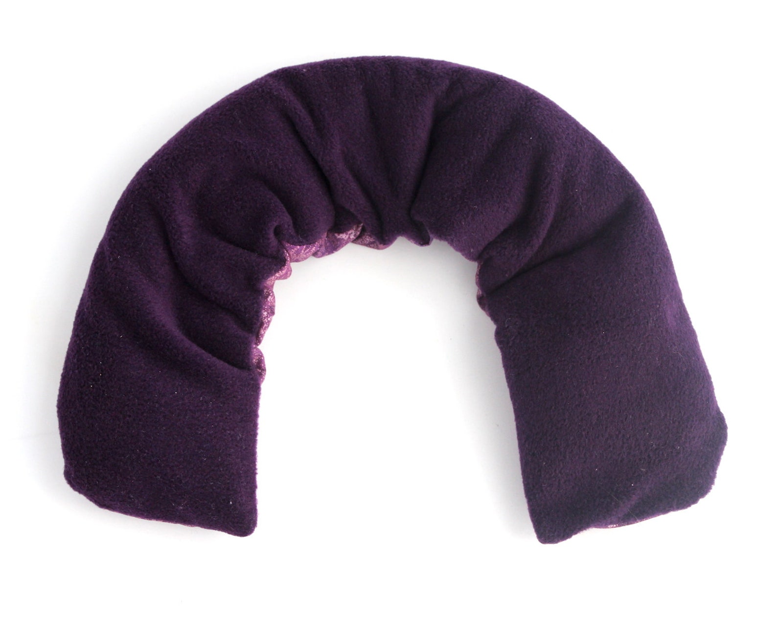 Relaxing Lavender Neck Pillow Purple Embroidery Removable | Etsy