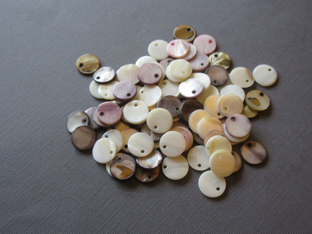 Neutral, Shell, Round Shell, Shell Jewelry, Jewelry Supplies, Colorful ...