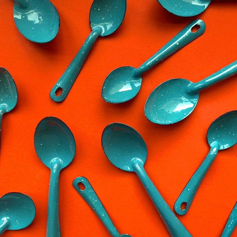 Enamel Spoons - Etsy