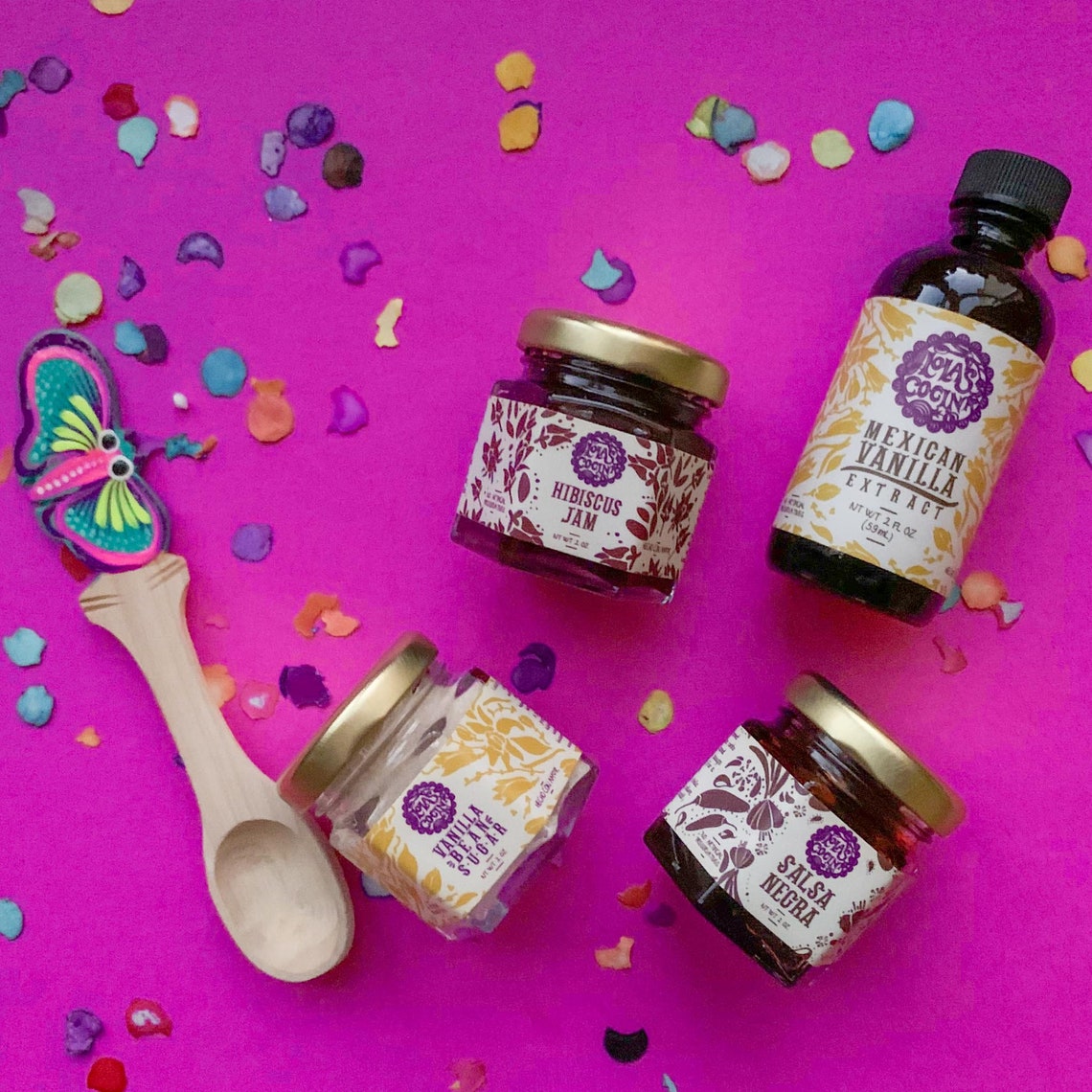 Lola's Cocina Mini Gourmet Sampler Set With Vanilla - Etsy