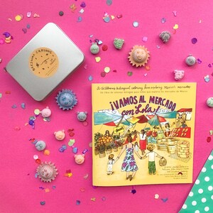 GIFT SET for Kids: Bilingual Coloring Book by Lola's Cocina + Non-toxic ...