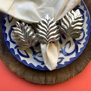 NEW Agave Punched Tin Napkin Rings // Hojalata Handmade in Oaxaca ...